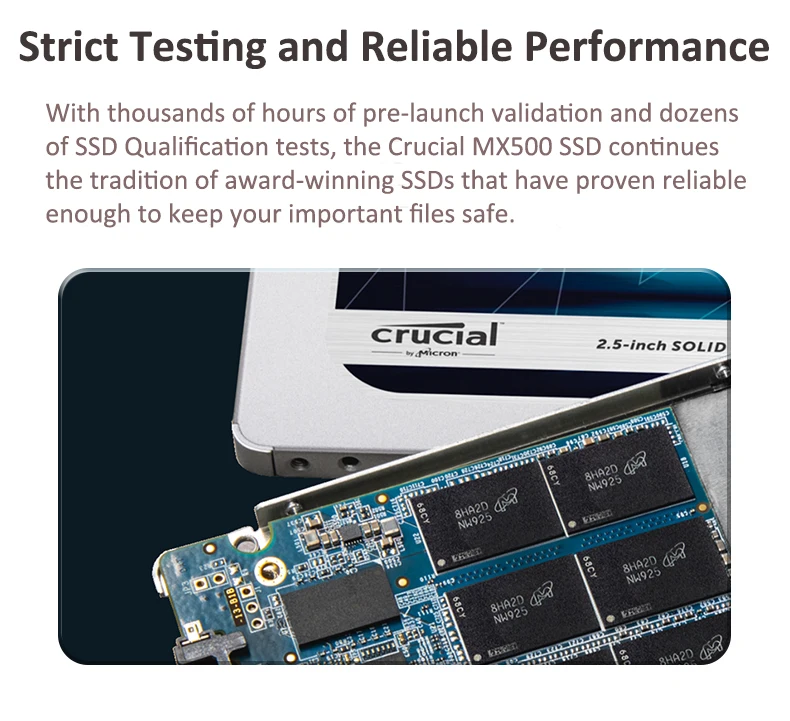 Crucial MX500 SSD - High Performance Storage Solutions