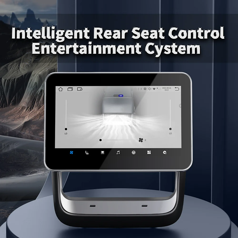 New Tesla Rear Seat Entertainment System Tesla Rear Screen Climate ...