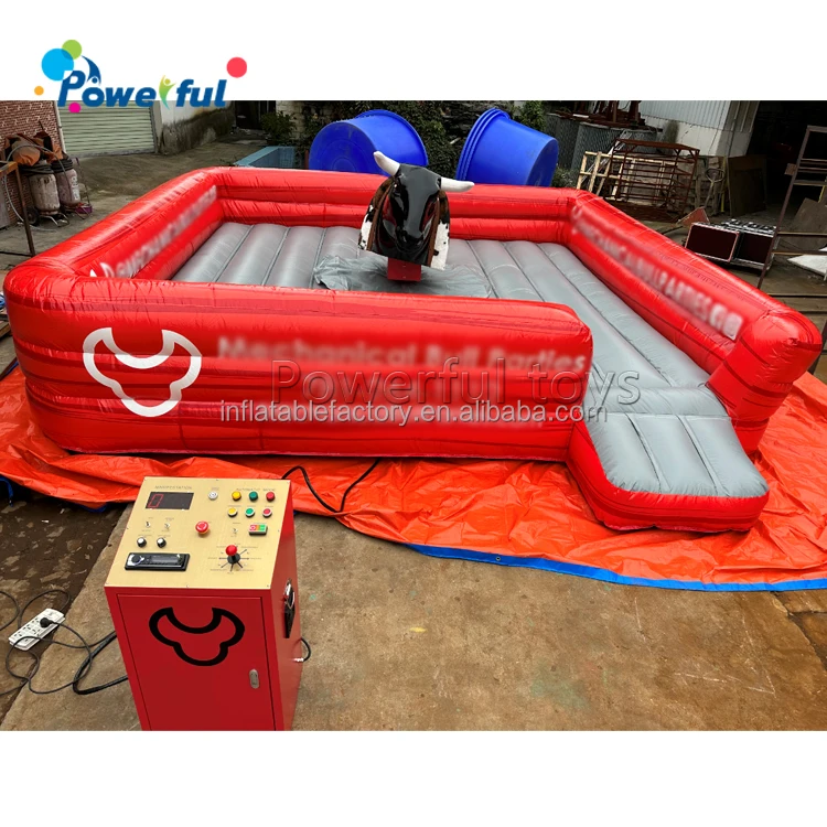 Mechanical Bull Ride Game for Rentals - Customizable & Fun