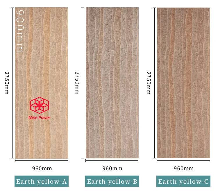 Flexible Stone Rammed Earth Wall Board for Modern Renovation