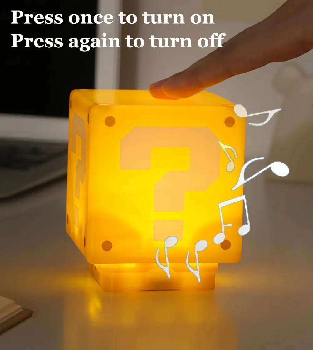 New Product Ideas 2024 Super Mario Lamp Question Mark Block Night Light ... New Product Ideas 2024 Super Mario Lamp Question Mark Block Night Light ...