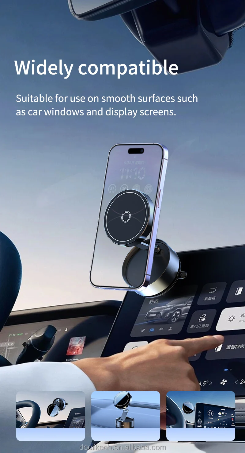 2025 New Arrivals 360 Degree Rotation Universal Stable Glass Vacuum ...