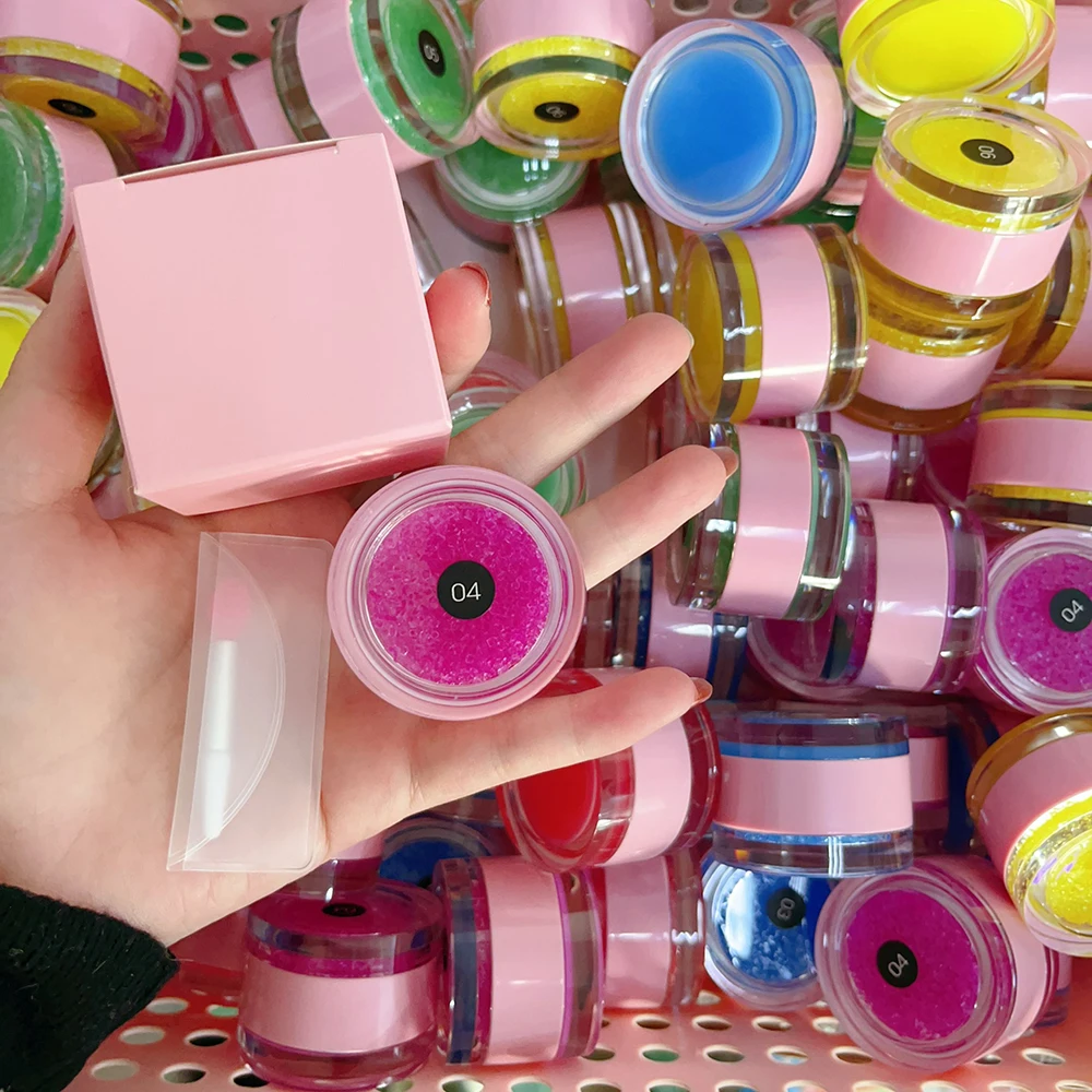 Wholesale Pink 2 In 1 Nourishing Mask Sugar Fruit Lip Balm And Scrub ...