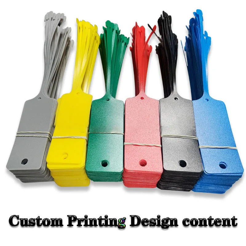 Self-locking Plastic Key Tag, Mechanic Service Auto Key Tags, Auto Key ...