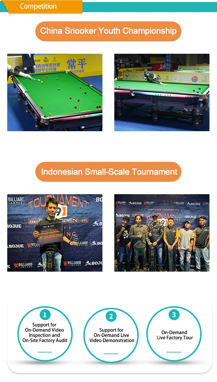 High Quality 9ft Diamond Billiard Table - Solid Oak Wood