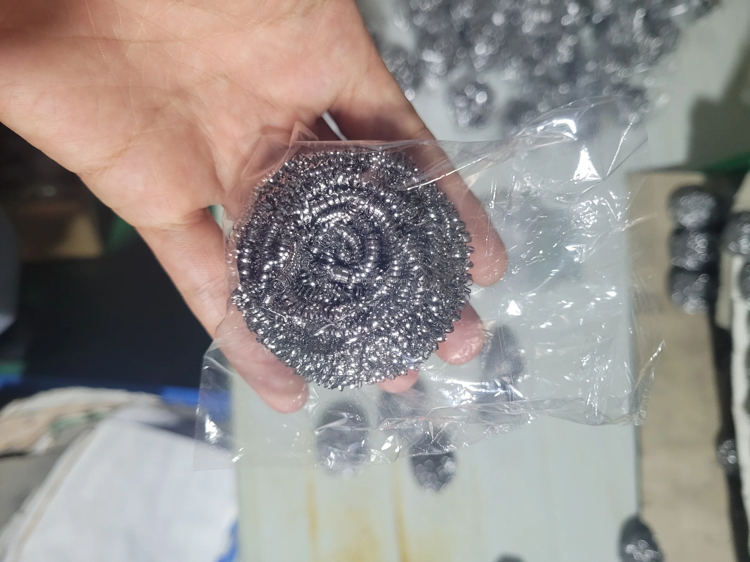 High Quality 410 Stainless Steel Scourer Kitchen Cleaning Scourer ...