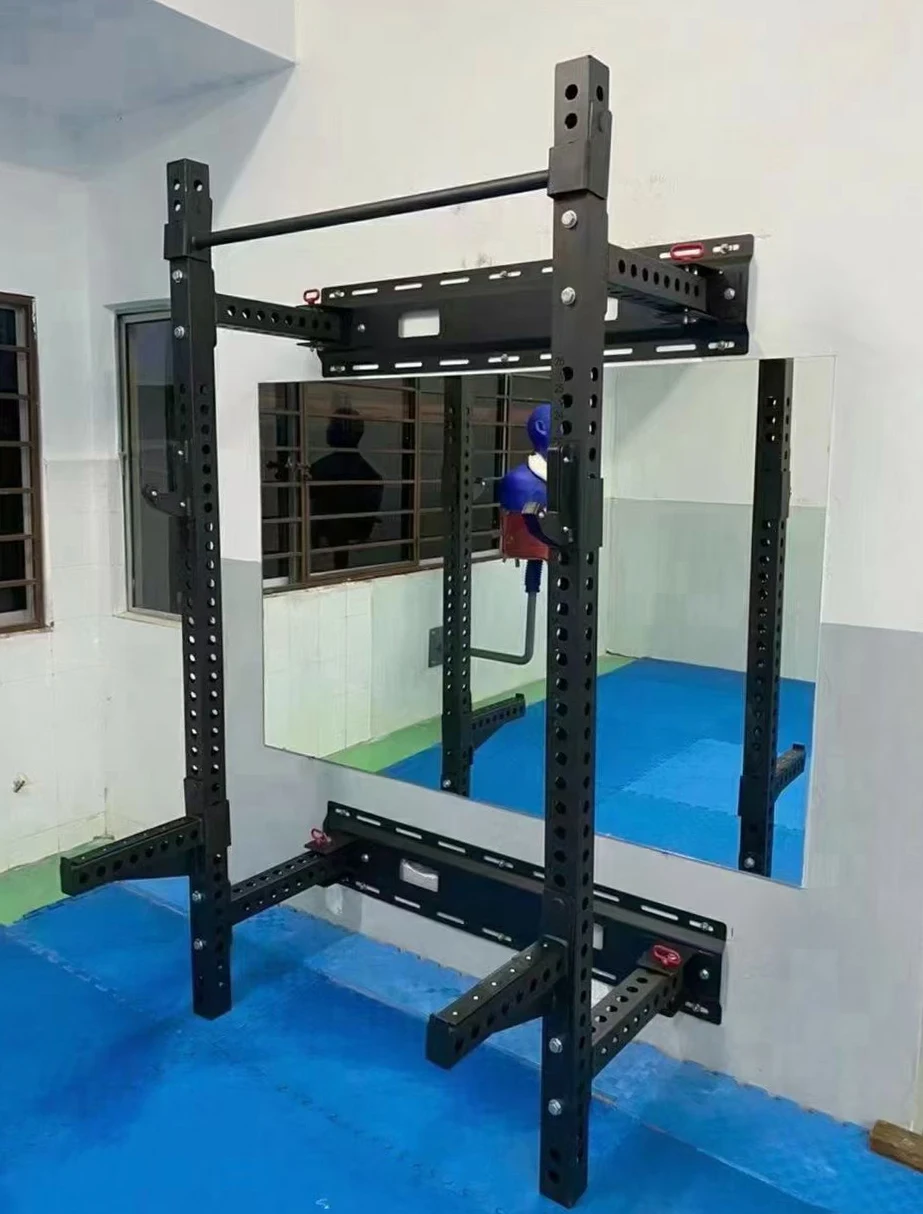 Multifunctional Squat Rack - Foldable Weightlifting Gantry
