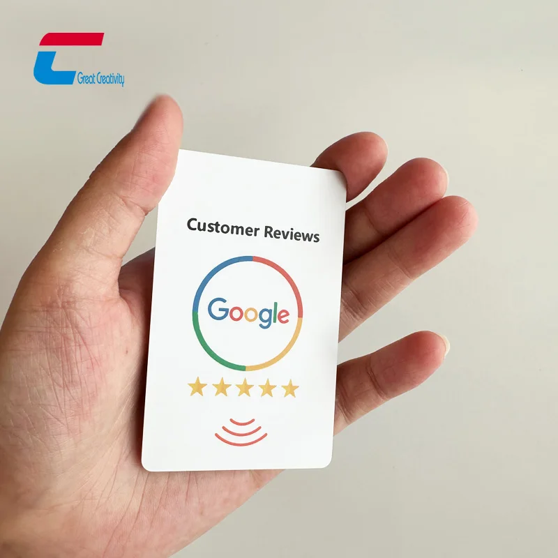 Personalized Google Review Sign Nfc Scan Code Acrylic 13.56MHZ Nfc ...