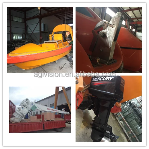 Fast Speed 6m Lifeboat Rescue Fishing Boat Hard Pe Boat For Sale - Buy ...