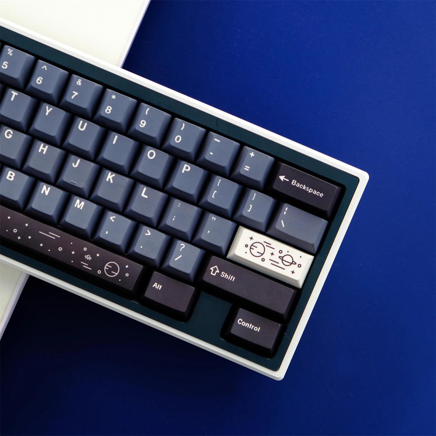 129 Keys Gmk Milky Way Pbt Keycaps Custom Cherry Profile Keycaps For ...