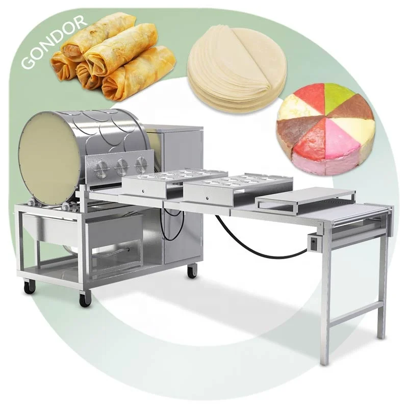 Mesin Kulit Samosa Sheet Lumpia Wrapper Maker Automatic Lumpia Pastry ...