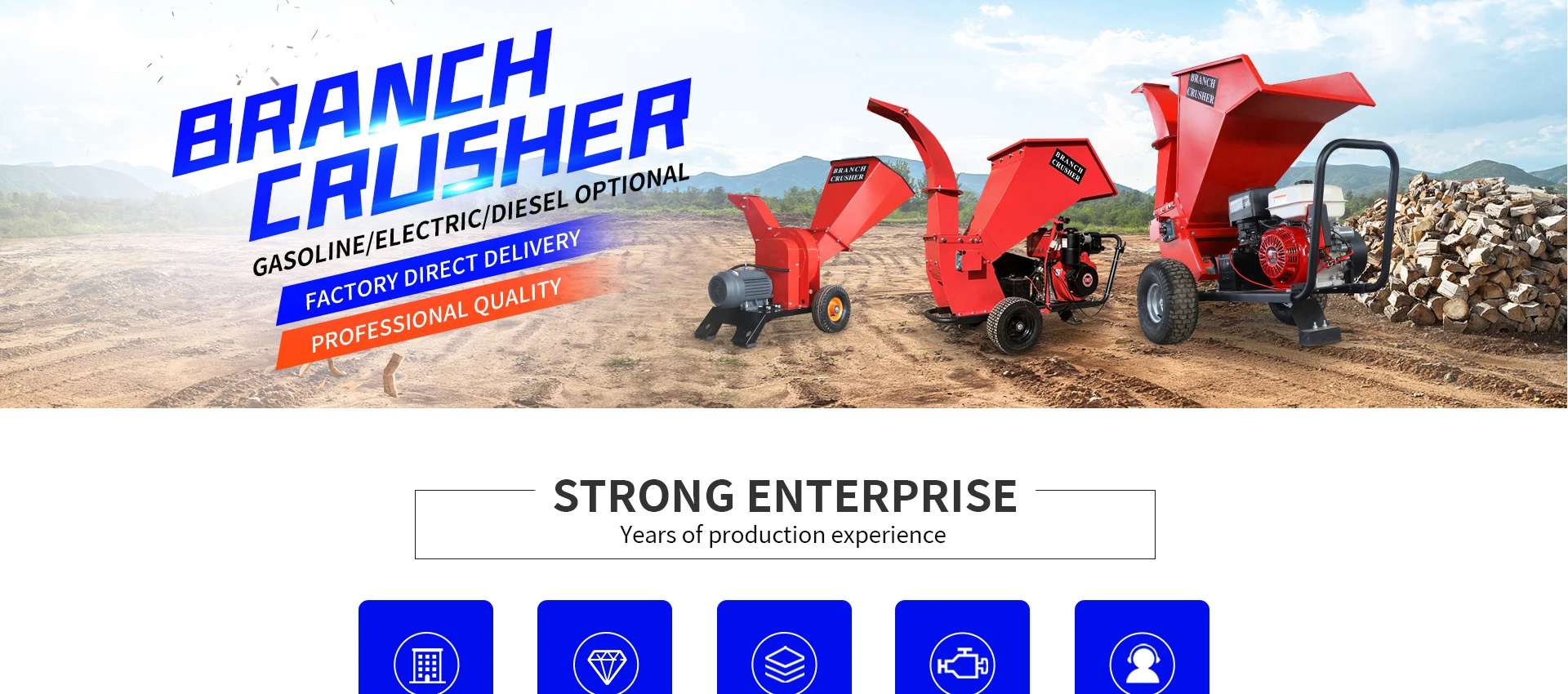 Forestry Tree Branch Shredder Chipper Wood Cutting Machine/garden Wood ...