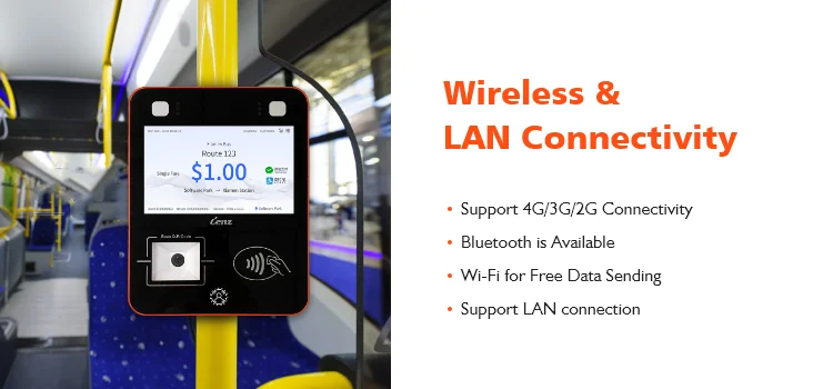 Lenz Android System Bus Validator with GPS 3G 4G QR NFC