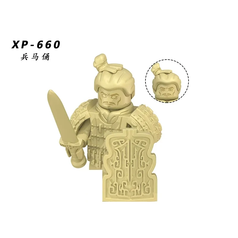 KT1088-1094 Qin Empire Ancient Soldiers - Educational Toys