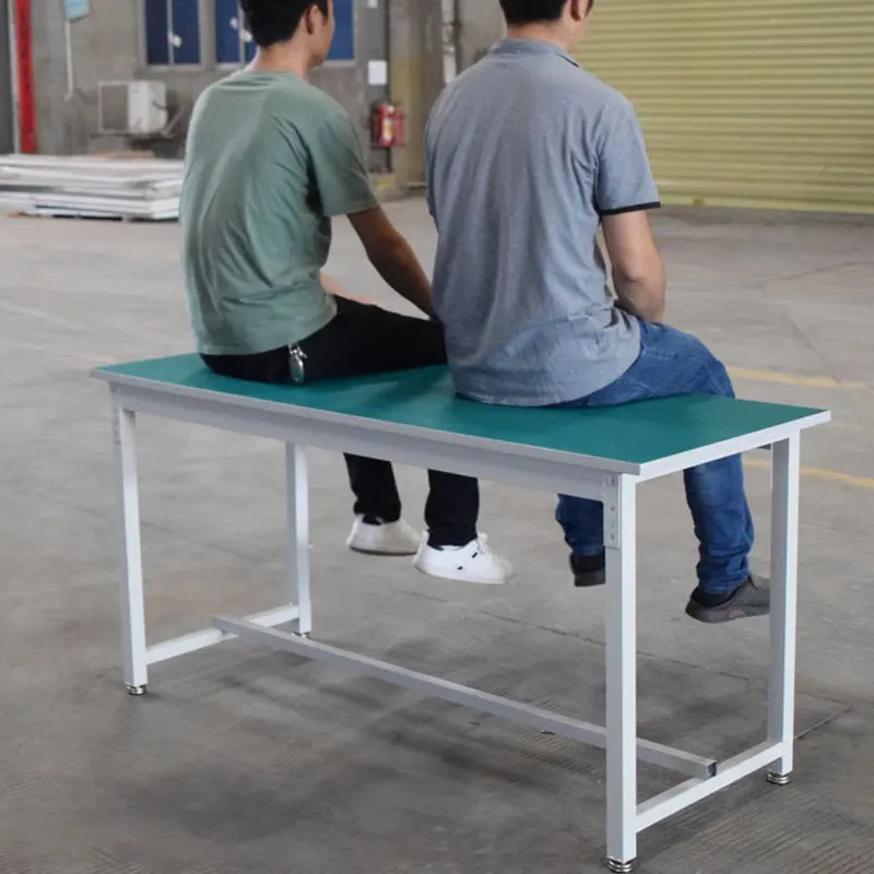 Industrial Production Line - Beech Workbench with Anti-Static Coating
