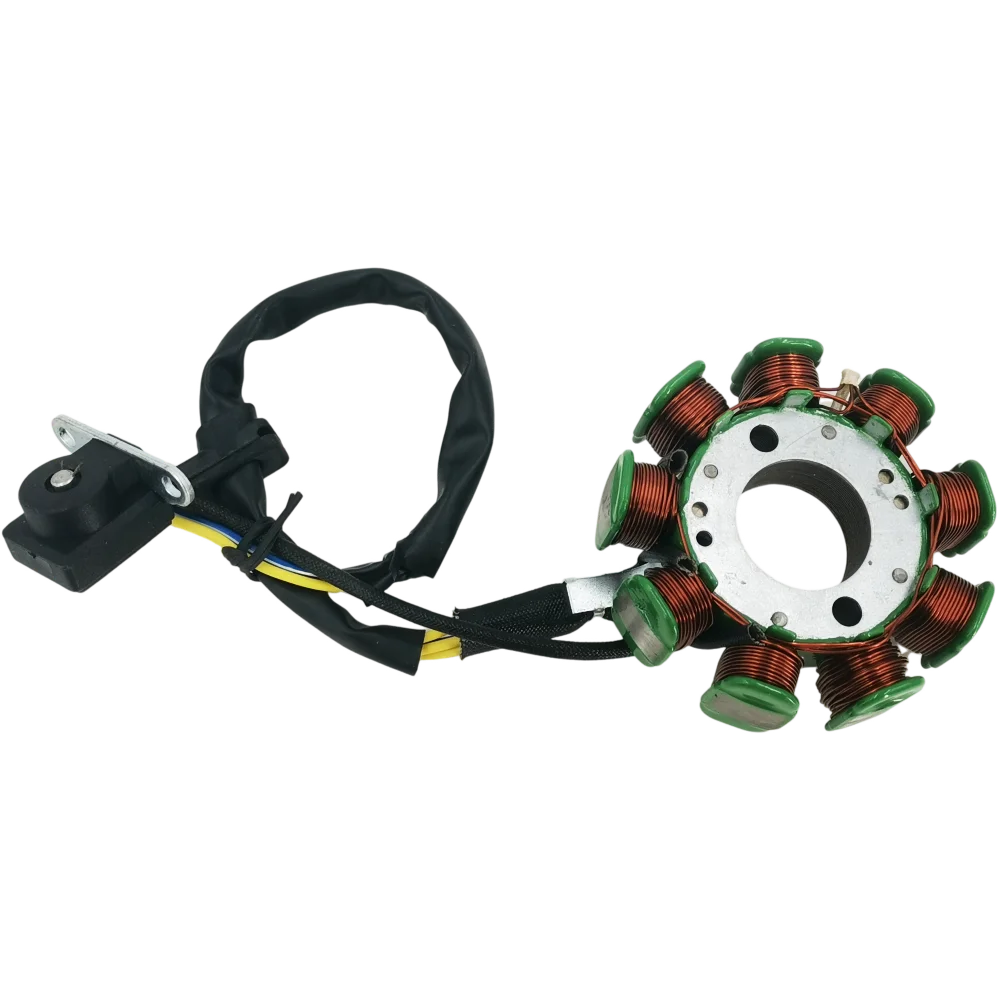 Motorcycle Generator Magneto Coil Stator Comp C100-9 C100 SMASH Stator ...