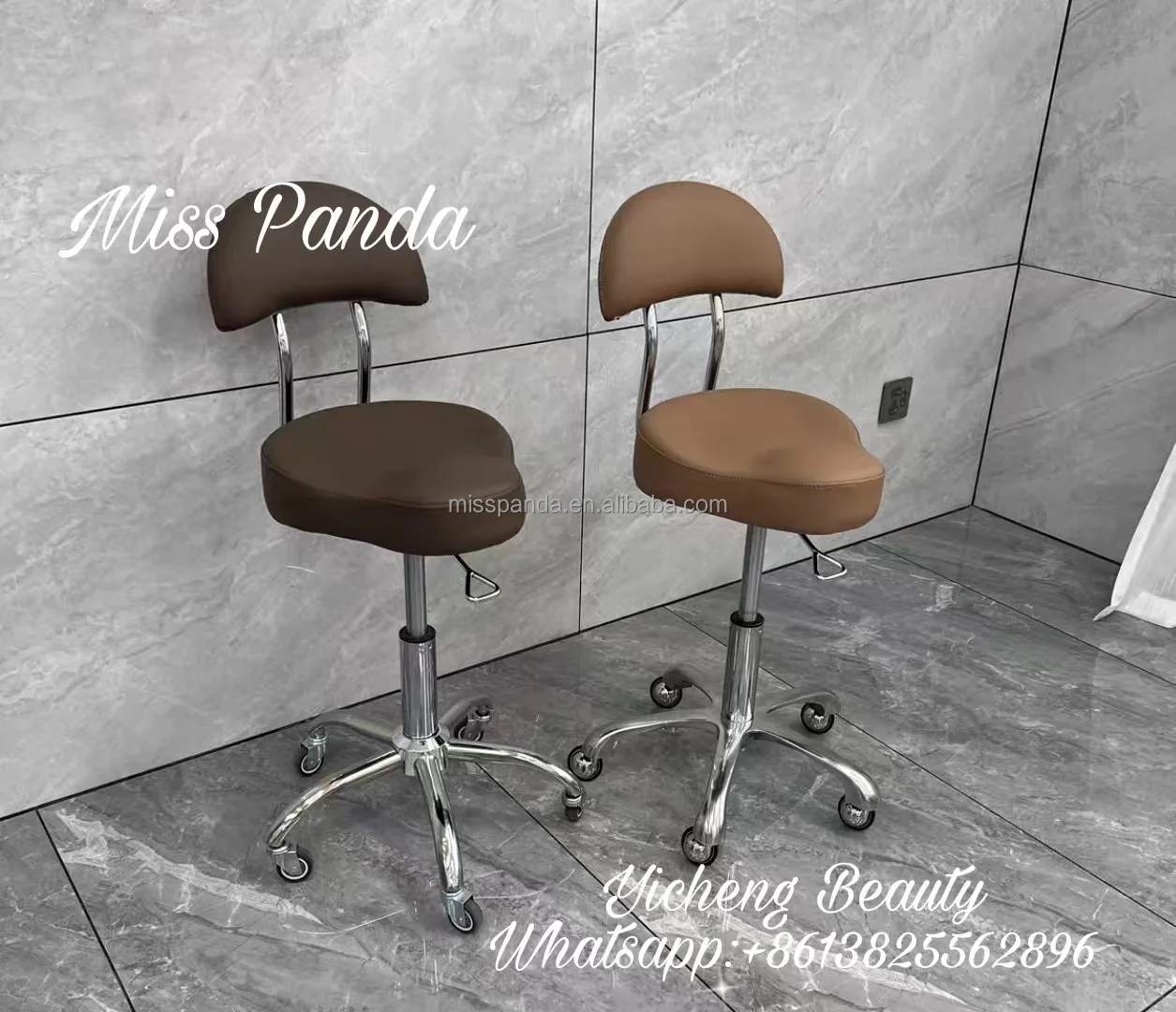 Factory Wholesale Nail Technician Chair Pedicure Technician Stool Hair ...