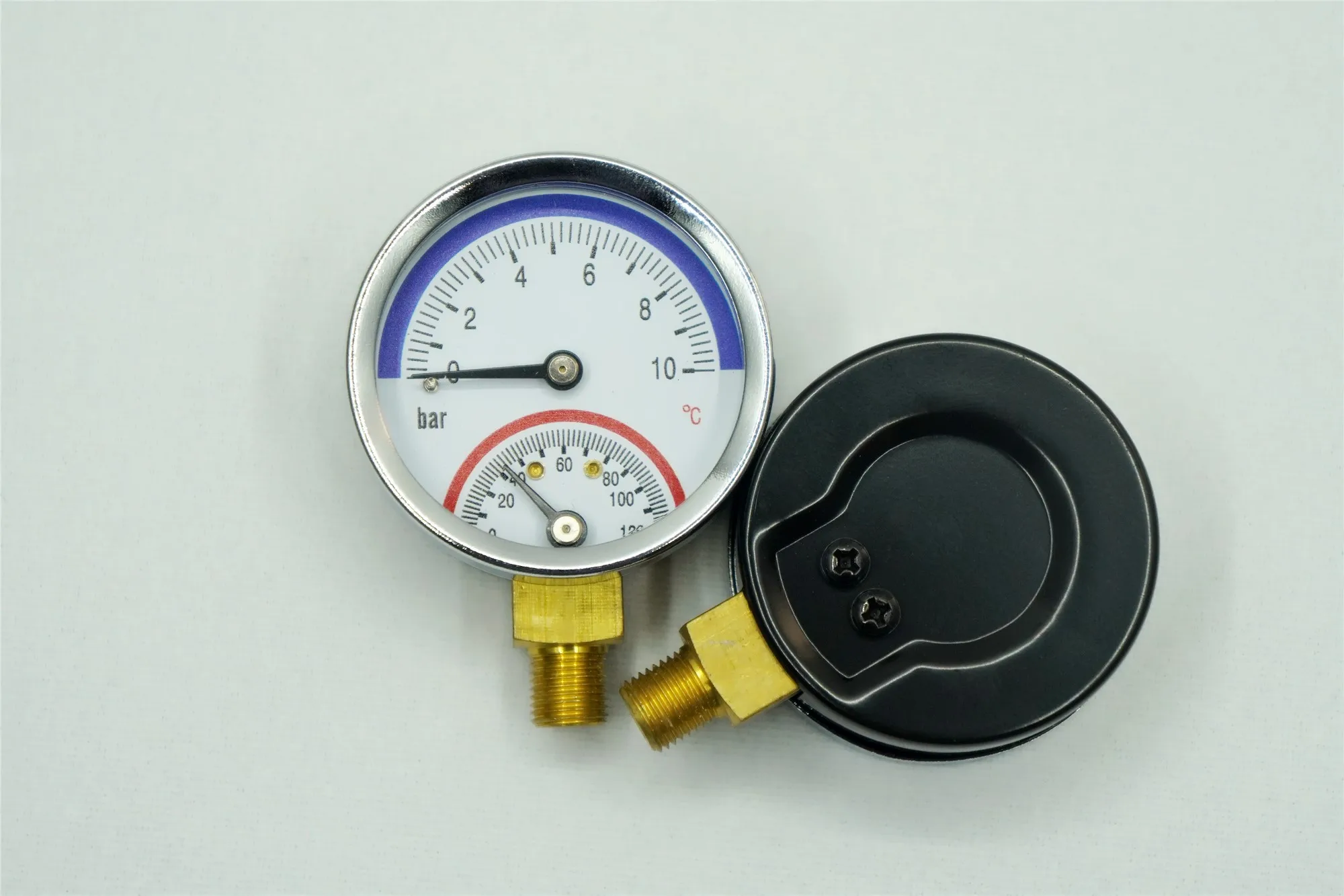 Bimetal Thermometer System Piezometer Manometer Pressure Gauge - Buy ...