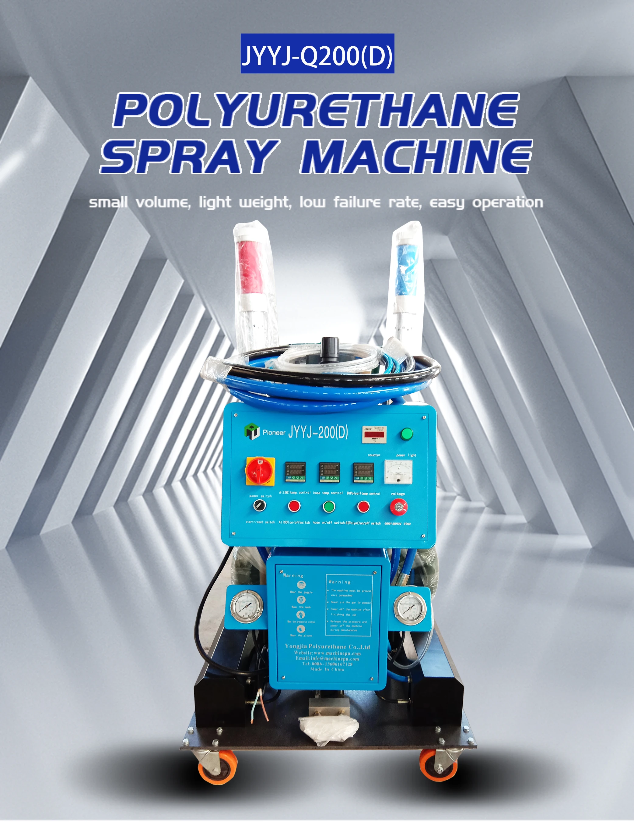 Pu Polyurethane Spray Foam Machine For Car Rust - Buy Spray Foam ...