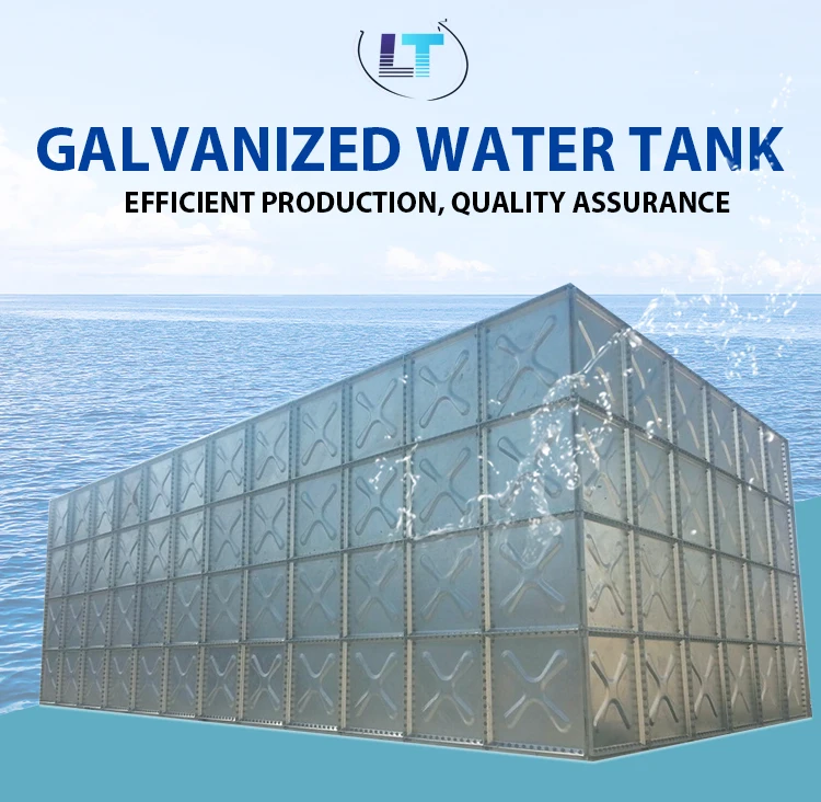 Elevated Galvanized Water Tank - 6m & 12m for Rainwater Storage | Above ...