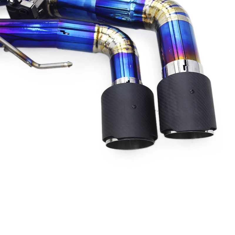 Racing Car Exhaust System Catback With Remote Control For Bmw M5 F90 4 ...