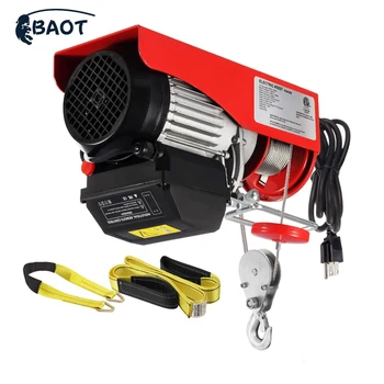Overhead Engine Lift Winch Crane Lift 2200lbs Steel Electric Winch Wire ...