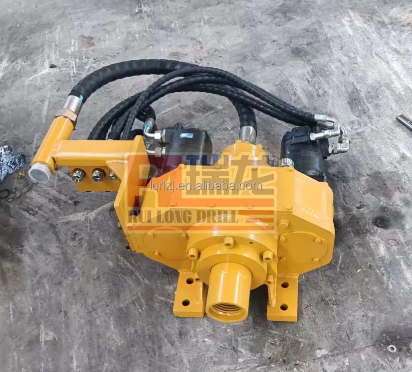 Efficient Hydraulic Motor Rotary Head for Water Well Drilling Rig Power