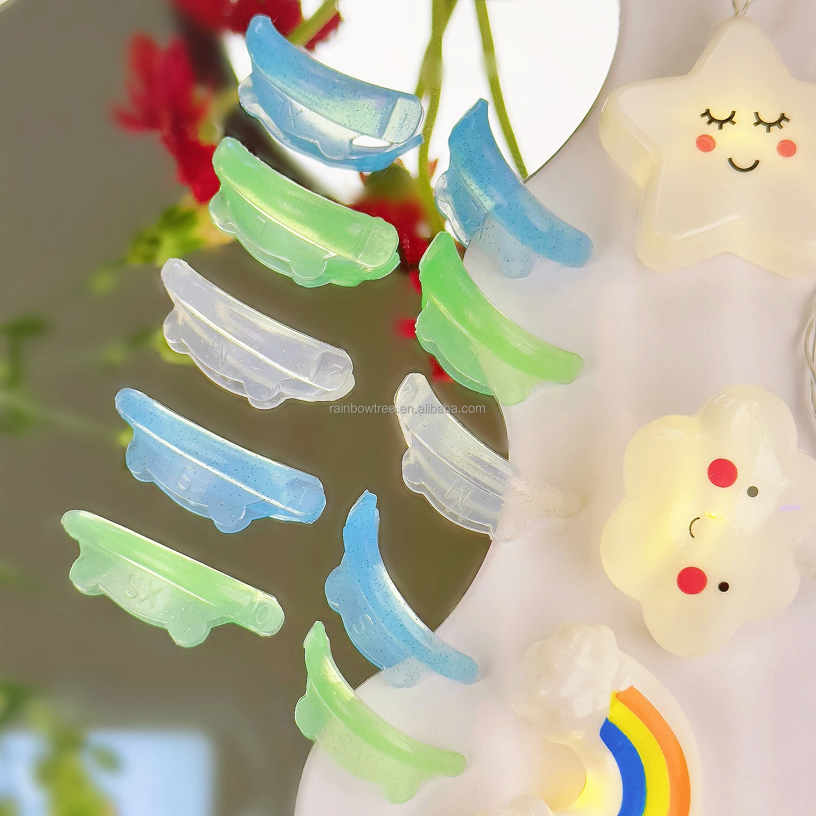 Lash Lift Pads & Eyelash Perm Rods - Soft Silicone U Curl