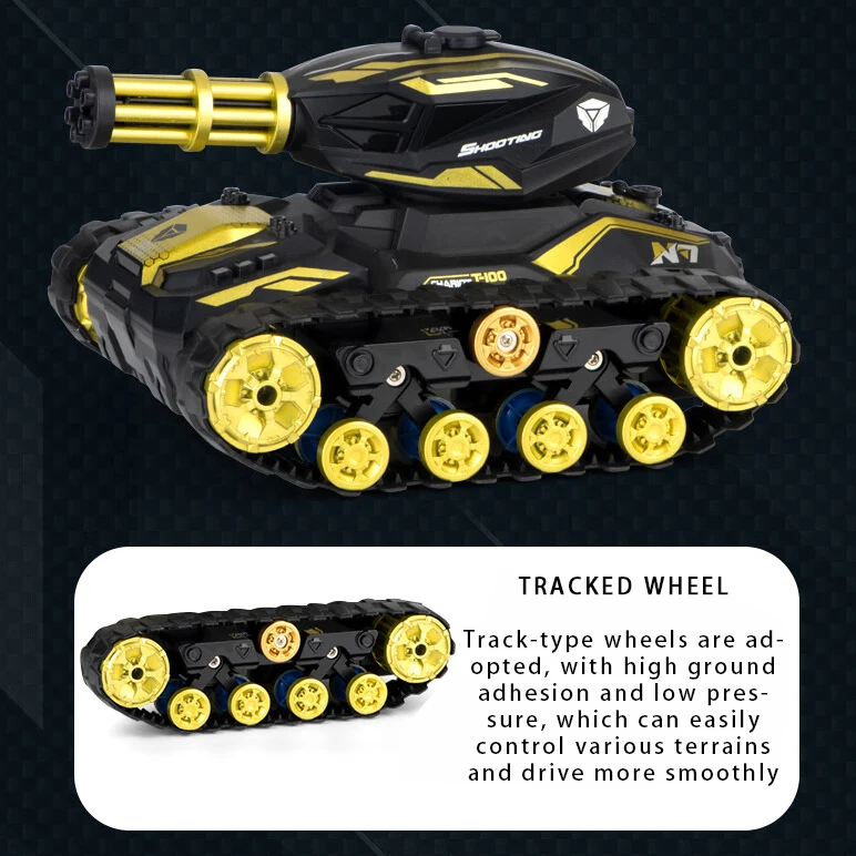 Wholesale Price Rc Shooting Tank Cars Toy Remote Control Gel Ball ...