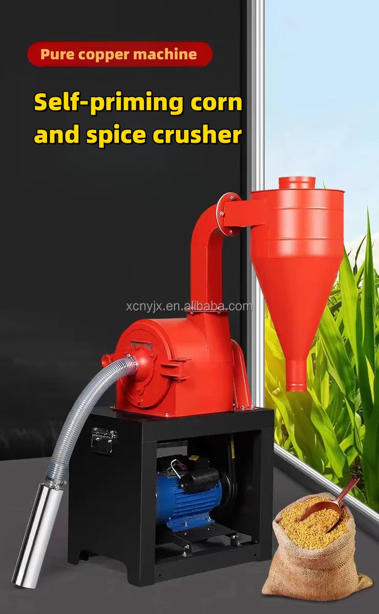 Flour Milling Machinery Grain Corn Crusher Maize Grinding Milling ...