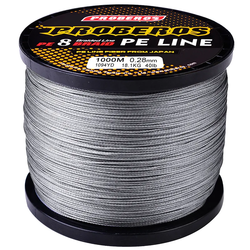 8-weaves Fishing Thread 1000m Fishing Line Green/gray/blue/red/yellow ...