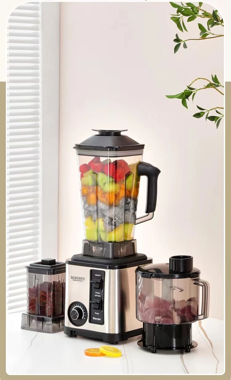Multifunctional BARDEFU Blender - 3L, 9500W, Stainless Steel