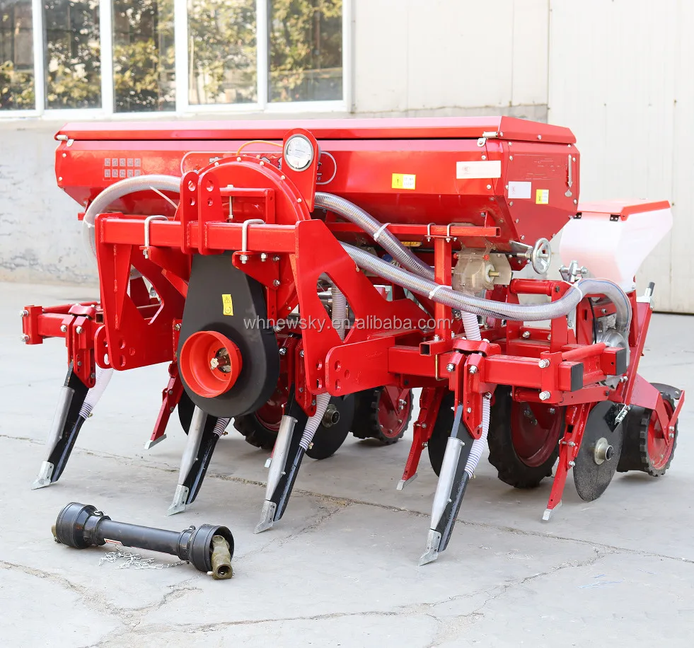 4-Row Pneumatic Corn Planter with Fertilizer for Small Scale Seed ...