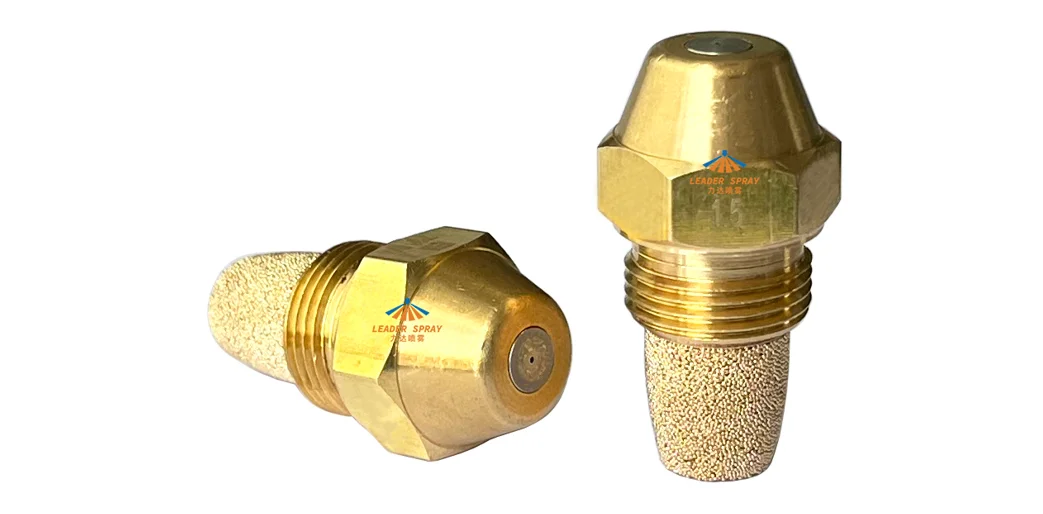 Brass Waste Gas Burner Oil Spray Nozzle High Pressure Leader Combustion ...