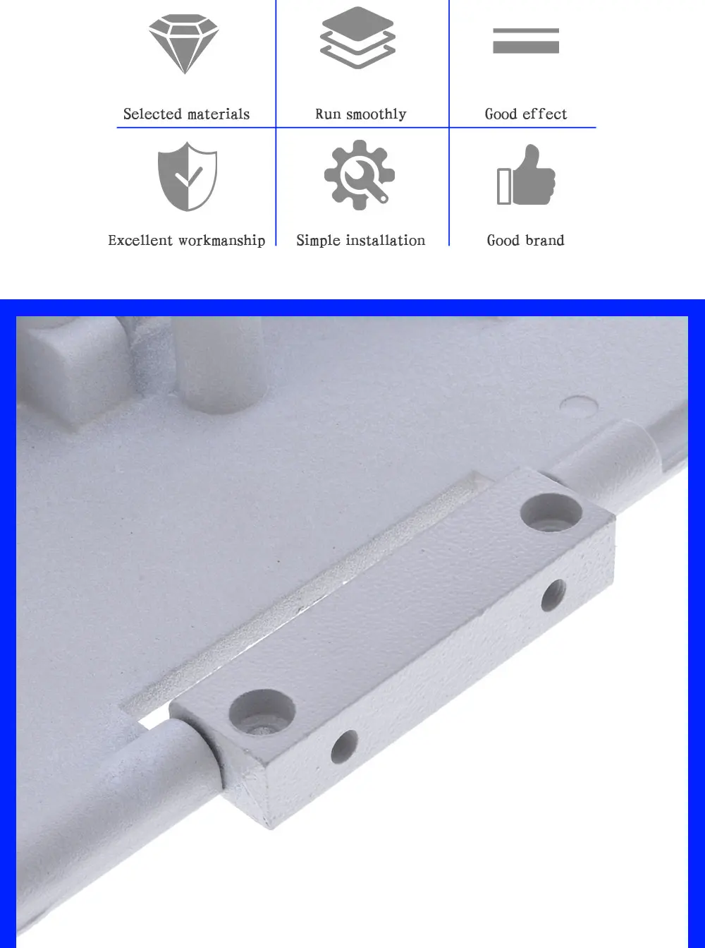 FOR SIRUBA C007/F007 Sewing Machine Parts - Front Cover MA21J