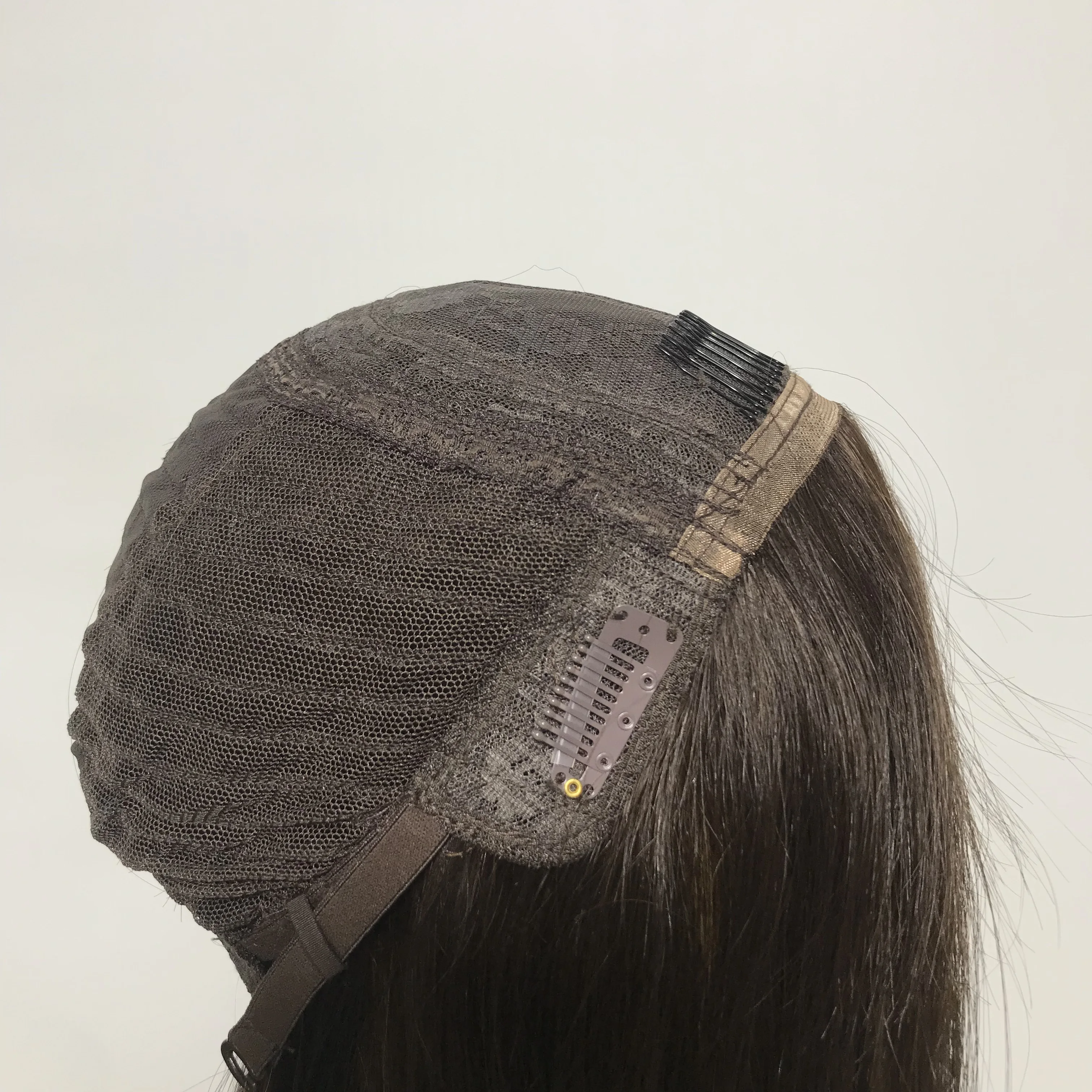 Women Highlight Blonde European Full Lace Silk Top Base Jewish Wig Raw ...