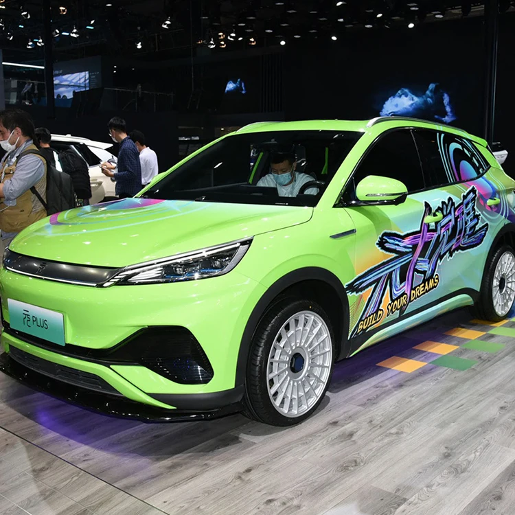 In Stock 2022 Byd Yuan Plus 430km 510km Flagship Hot Sale And High Speed Ev Suv With Electric ...