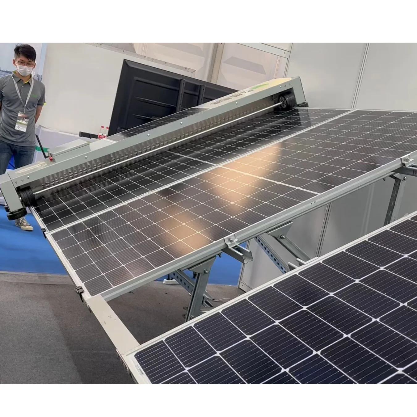 Westbay 2024 Solar Panels Cleaning Robot Intelligent Obstacle-crossing ...