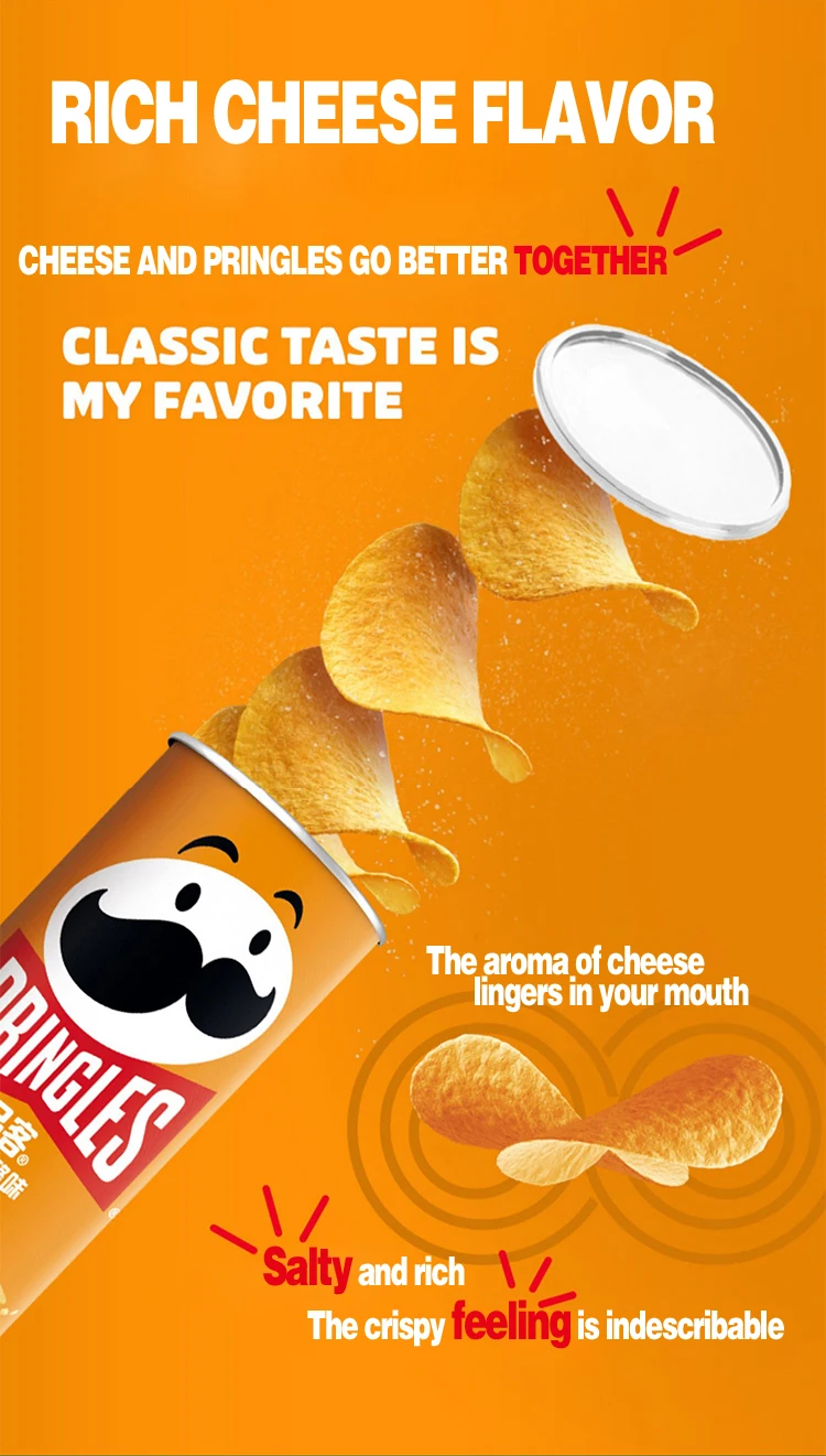 Pringles Potato Chips - Exotic Snack Wholesale Available