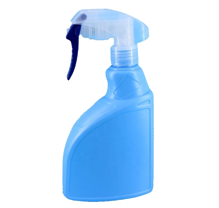 250ml Blue Hdpe Detergent Liquid Plastic Bottle With Trigger Sprayer ...