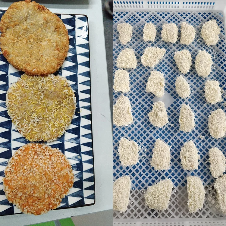 Automatic Chicken Nugget Hamburger Meat Pie Forming Frying Machine ...