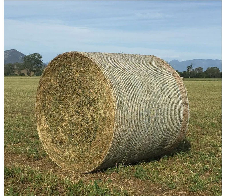 Round Hay Baler with Net Wrap - Durable Agricultural Solution