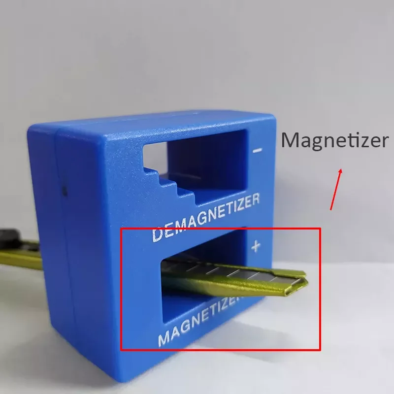 2 in 1 Magnetizer Demagnetizer Handy Tool for Screwdriver Magnetic Tips ...