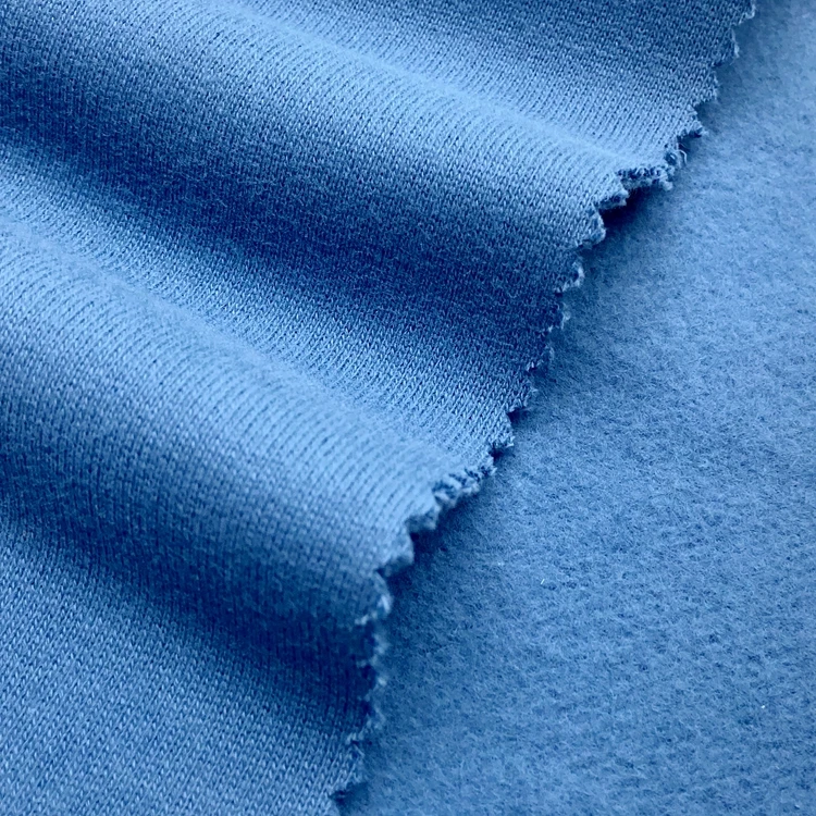 Heavy Weight 100% Cotton Soft 360gsm Brushed Knitted French Terry ...