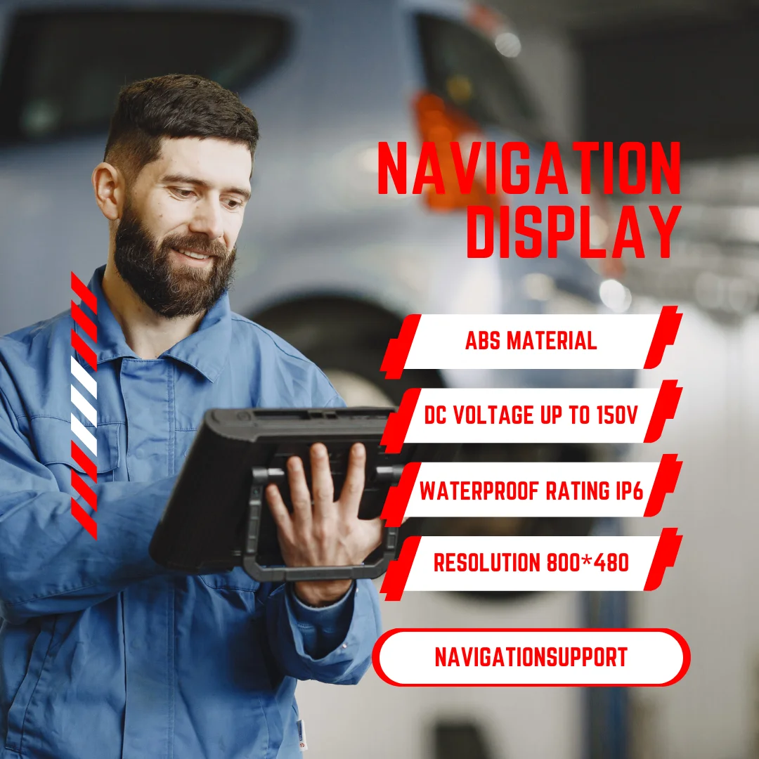 Custom Bike TFT Navigation Display for Electric Motorcycle Ebike ...