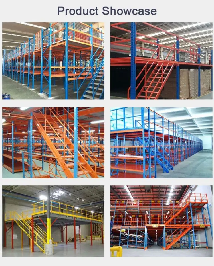 Factory Mezzanine Racking System Heda Mezzanine Warehouse Storage ...