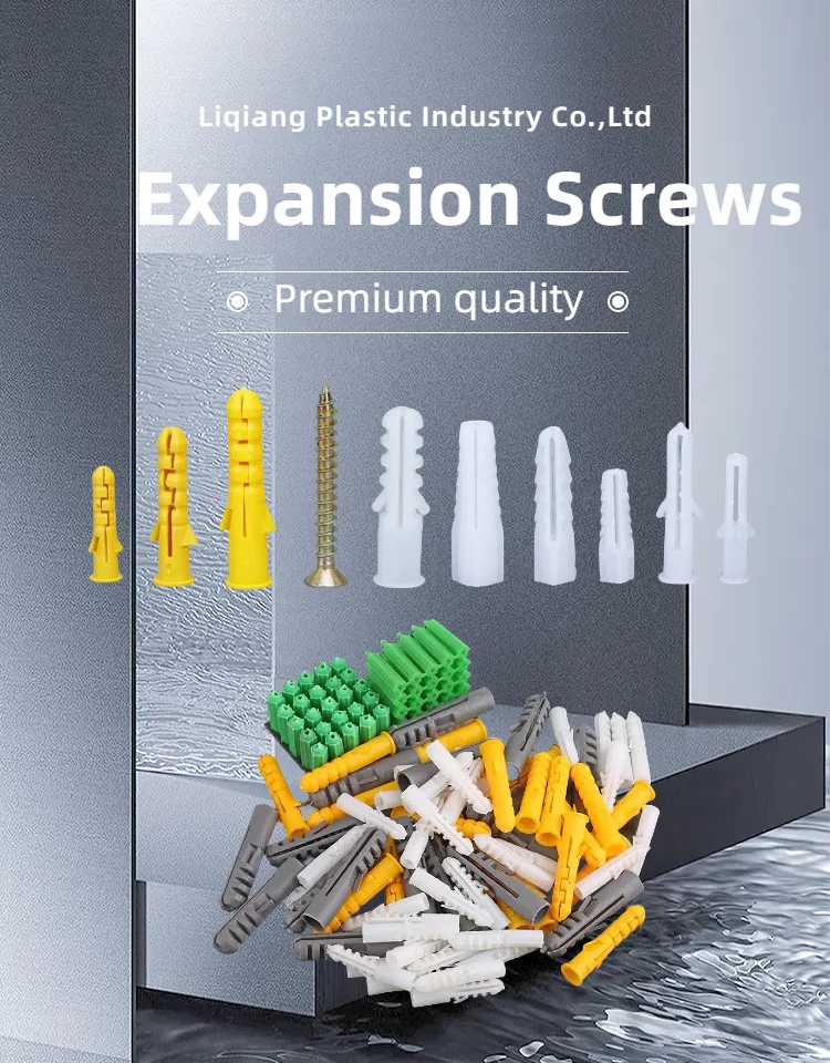 Plastic Expansion Anchor Bolt Fixing Chipboard Screw Plug| Alibaba.com