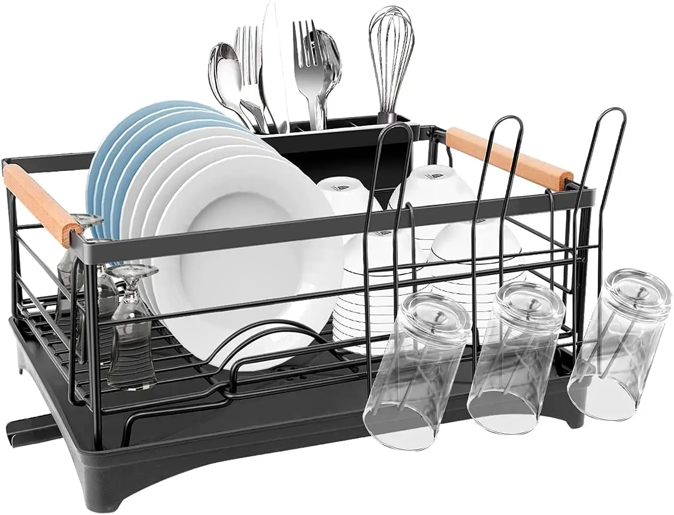 Bx Dish Drying Rack Dish Drainer Multi-purpose Storage Rack Holder ...