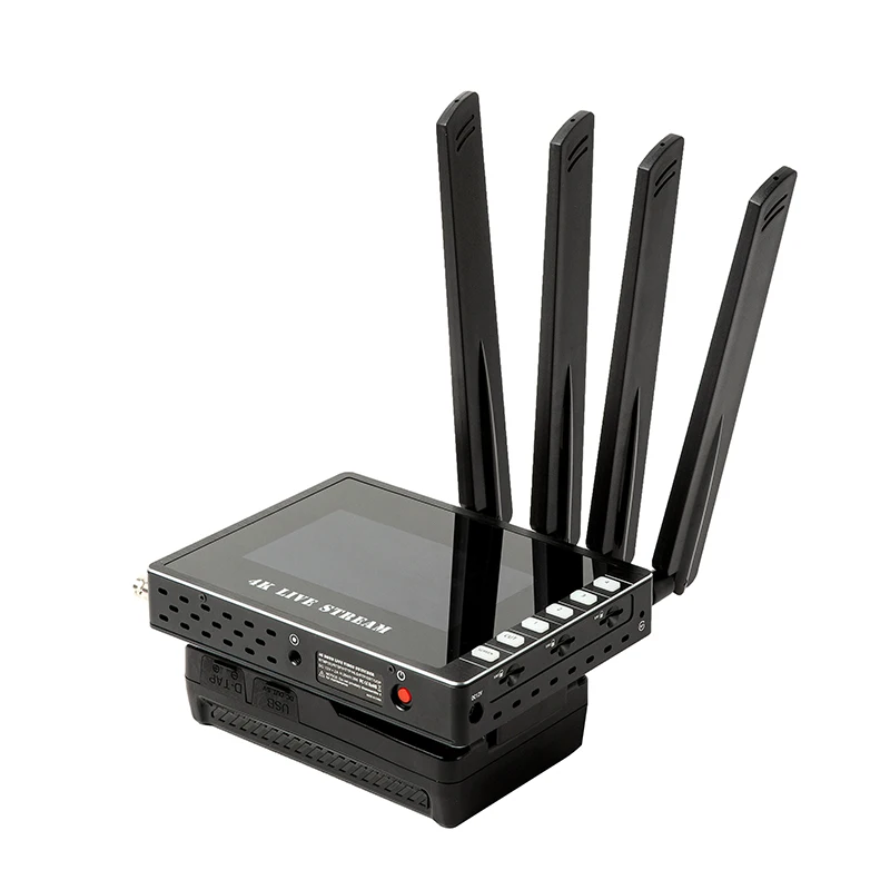 K21 3 Sim Cards Bonding Router - 4G WIFI LAN HDMI SDI