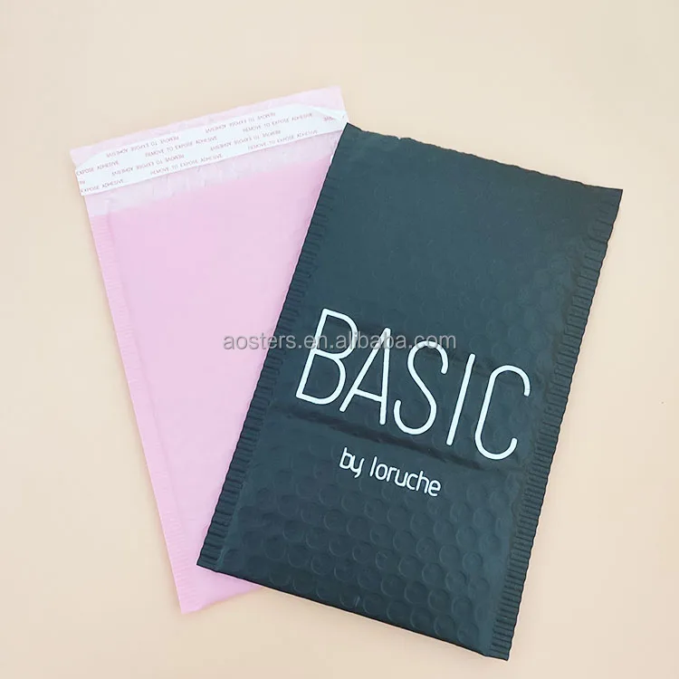 Custom Printed Express Plastic Shipping Bags Bubble Mailers Poly Bubble ...